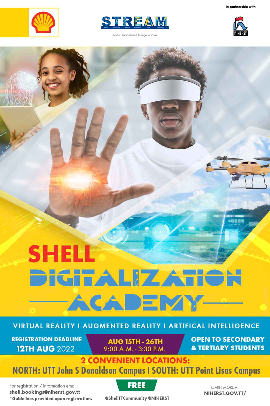 NIHERST | Shell Digitalization Academy